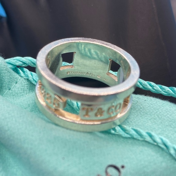Tiffany & Co. | Jewelry | Tiffany Co 837 Elements Cutout Stencil Ring ...